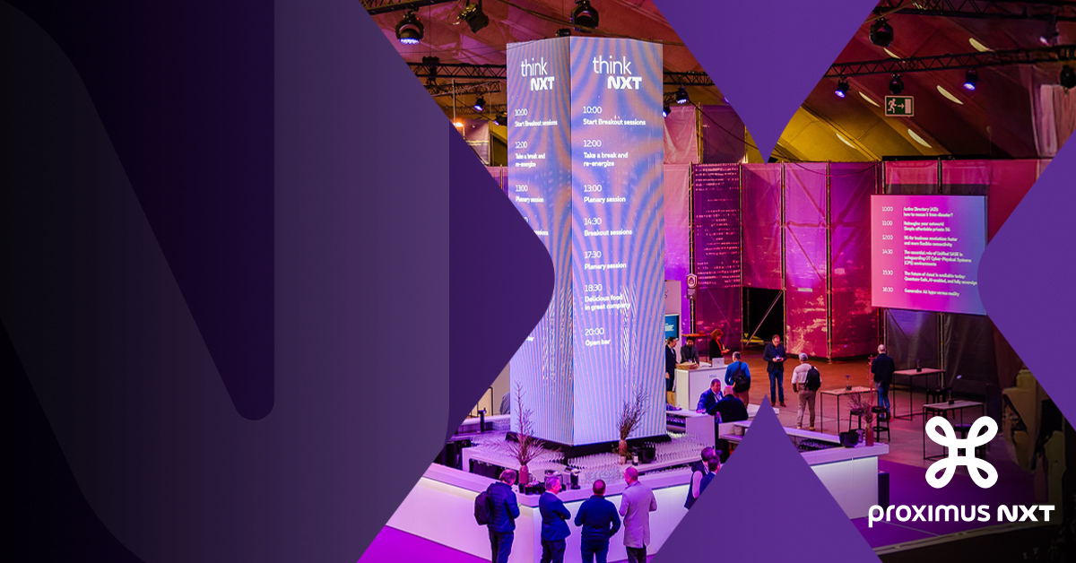 ThinkNXT 2025 | Registreer nu | Proximus NXT